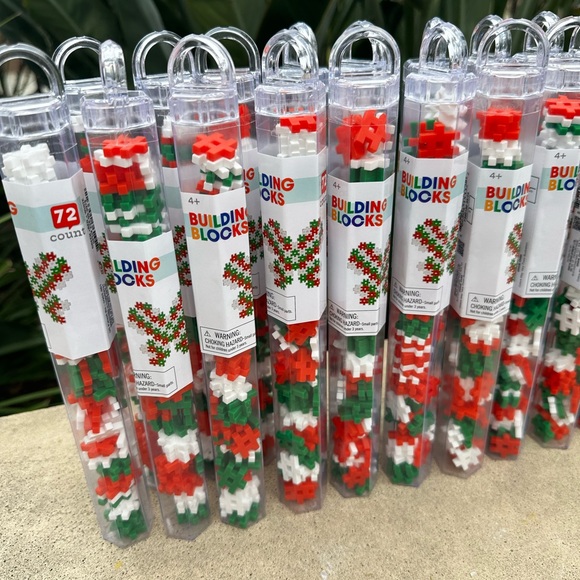 Target | Toys | 2 X Target Building Blocks Christmas Colors Puzzle ...